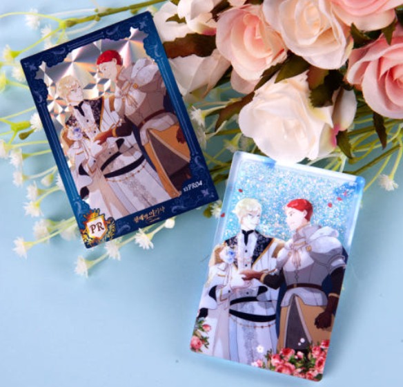 The Knight and Her Emperor : Water Glitter with PR card – nemo it store