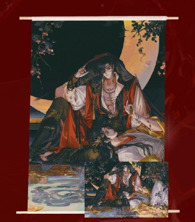 [collaboration cafe] Heaven Official's Blessing TGCF : Fabric Poster ...