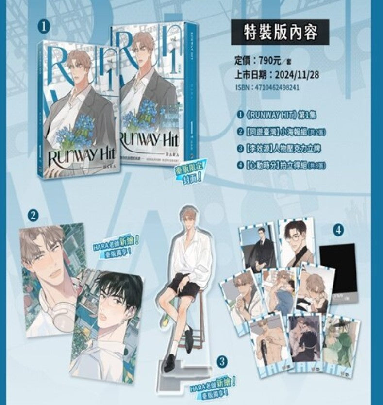 [pre-order][Taiwan ver.][Limited Edition] Runway Hit : vol.1 special e ...