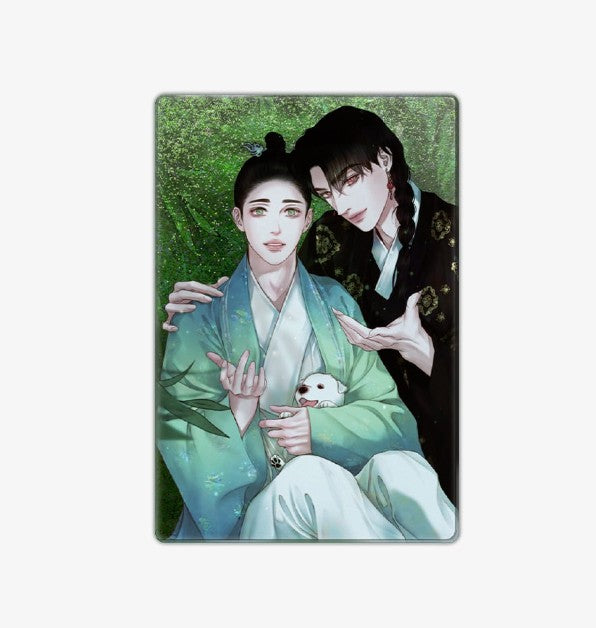 The Ghost's Nocturne : Glitter Acrylic Block – nemo it store