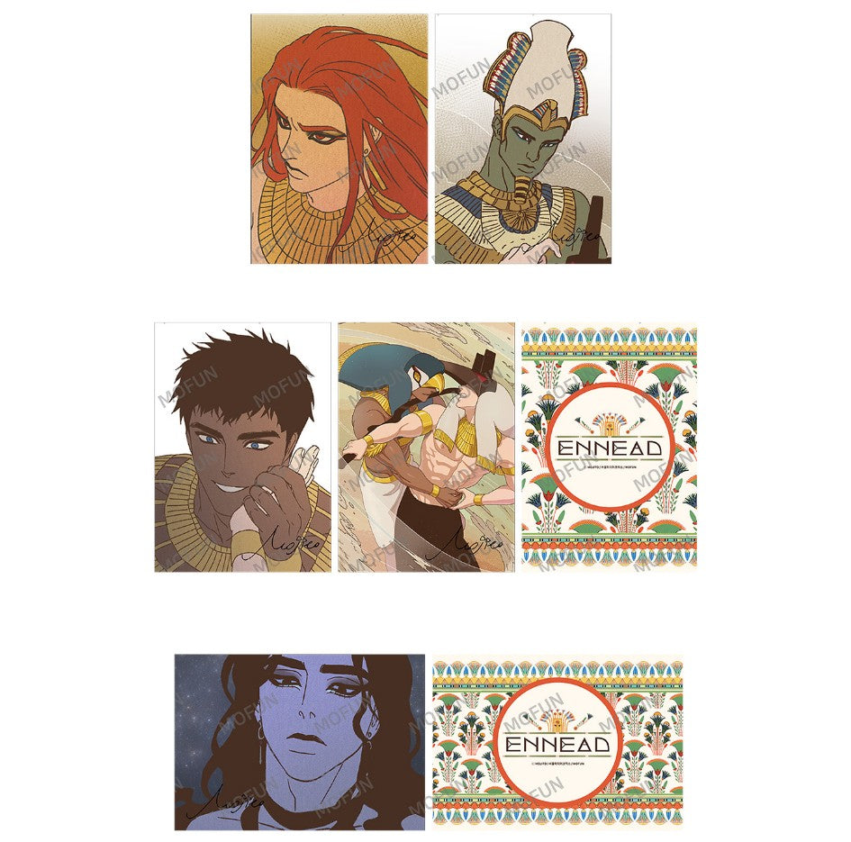 [pre-order][collaboration cafe] ENNEAD : illustration art board set ...