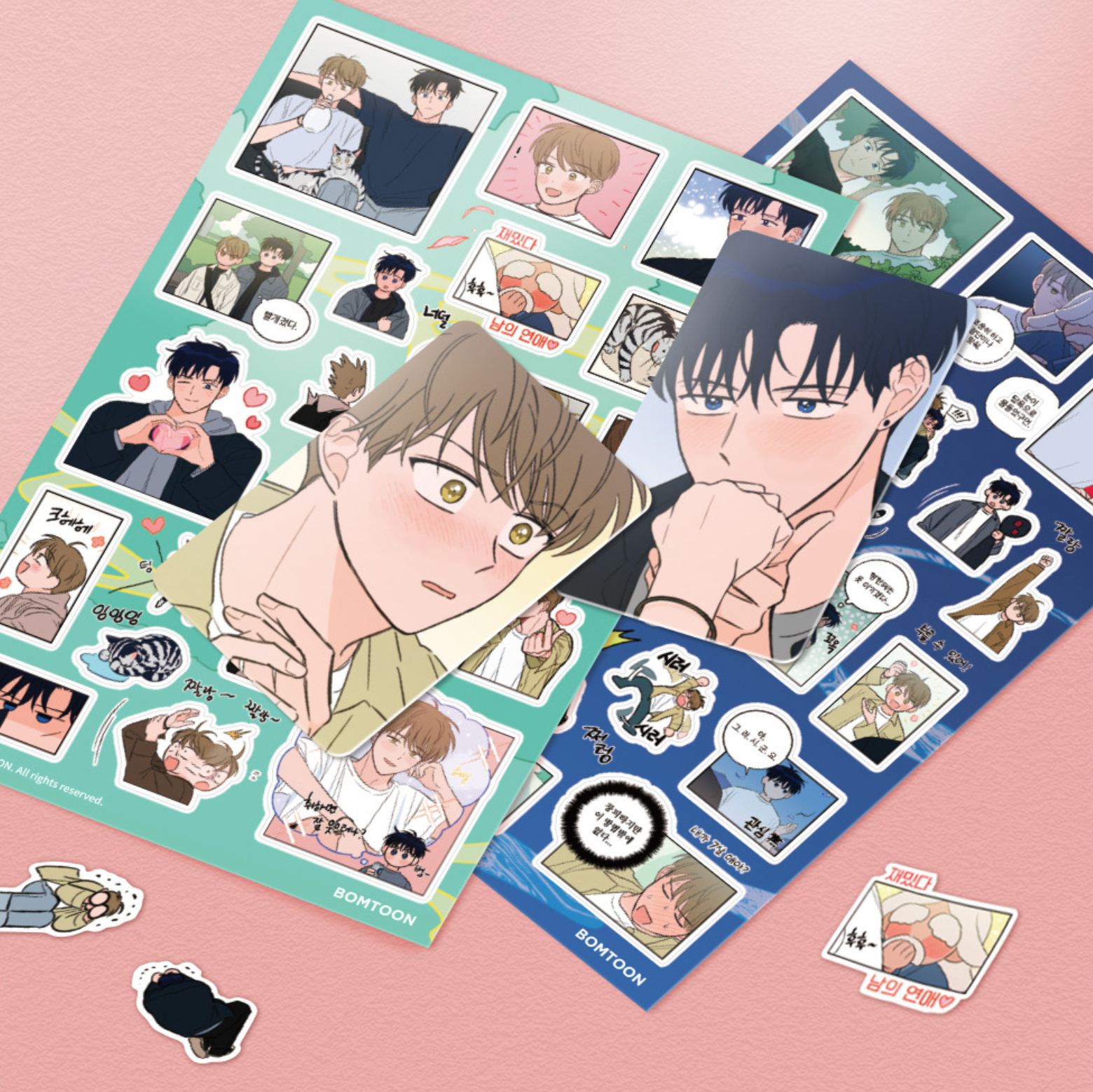 [BOMTOON PLUS] Uncanny Charm : Sticker set – nemo it store
