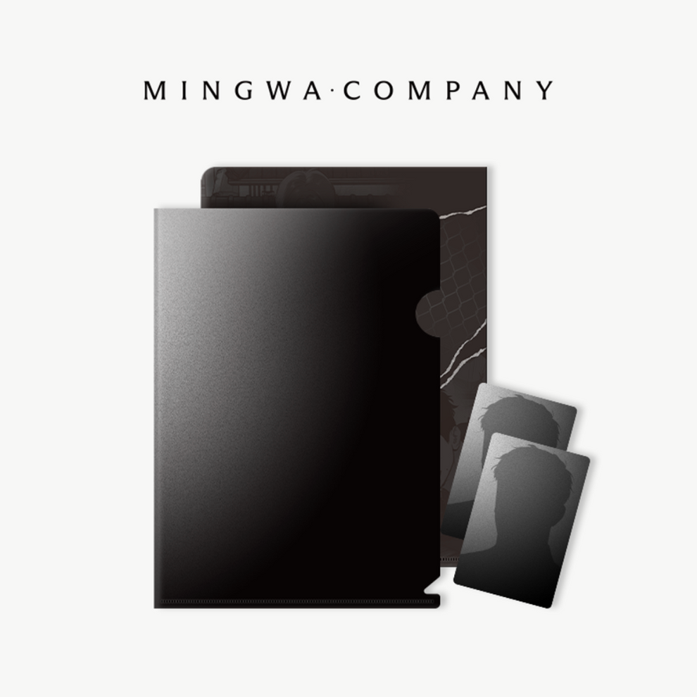 [re-stock]MinGwa POP-UP Store : mingwa company Clear File + 2 photo ca ...