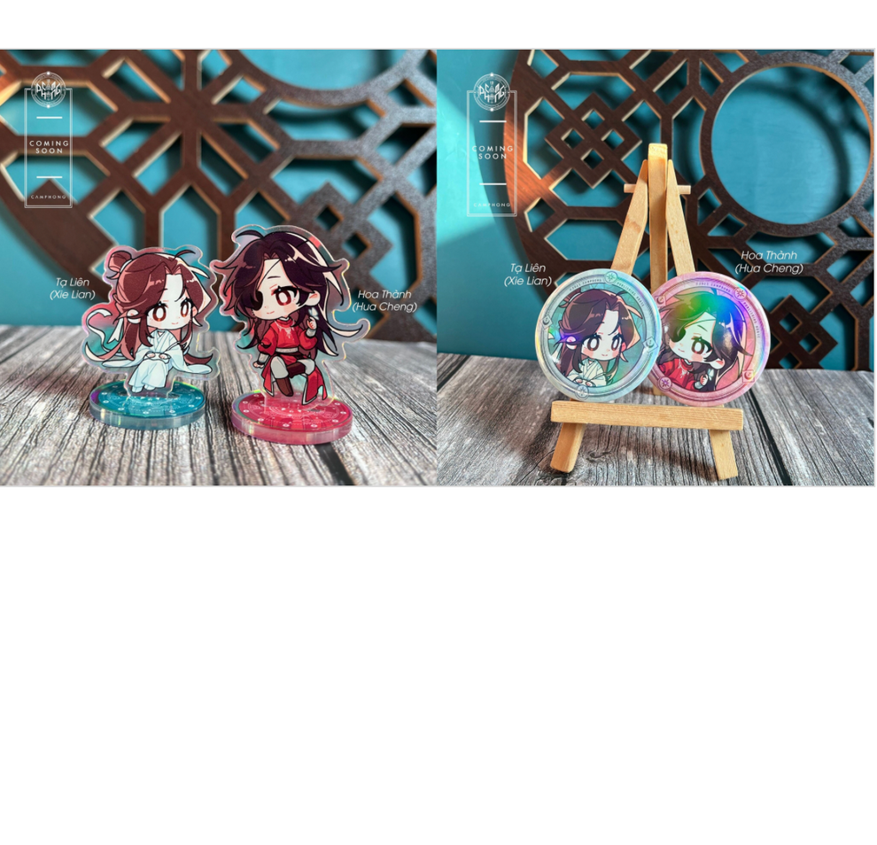 TGCF Heaven Official's Blessing : Chibi Bitrhday Standee & Badge Set ...