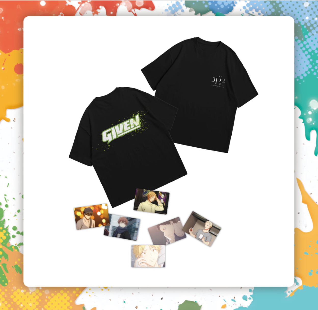 [closed][collaboration cafe] Given : T-shirts Set – nemo it store