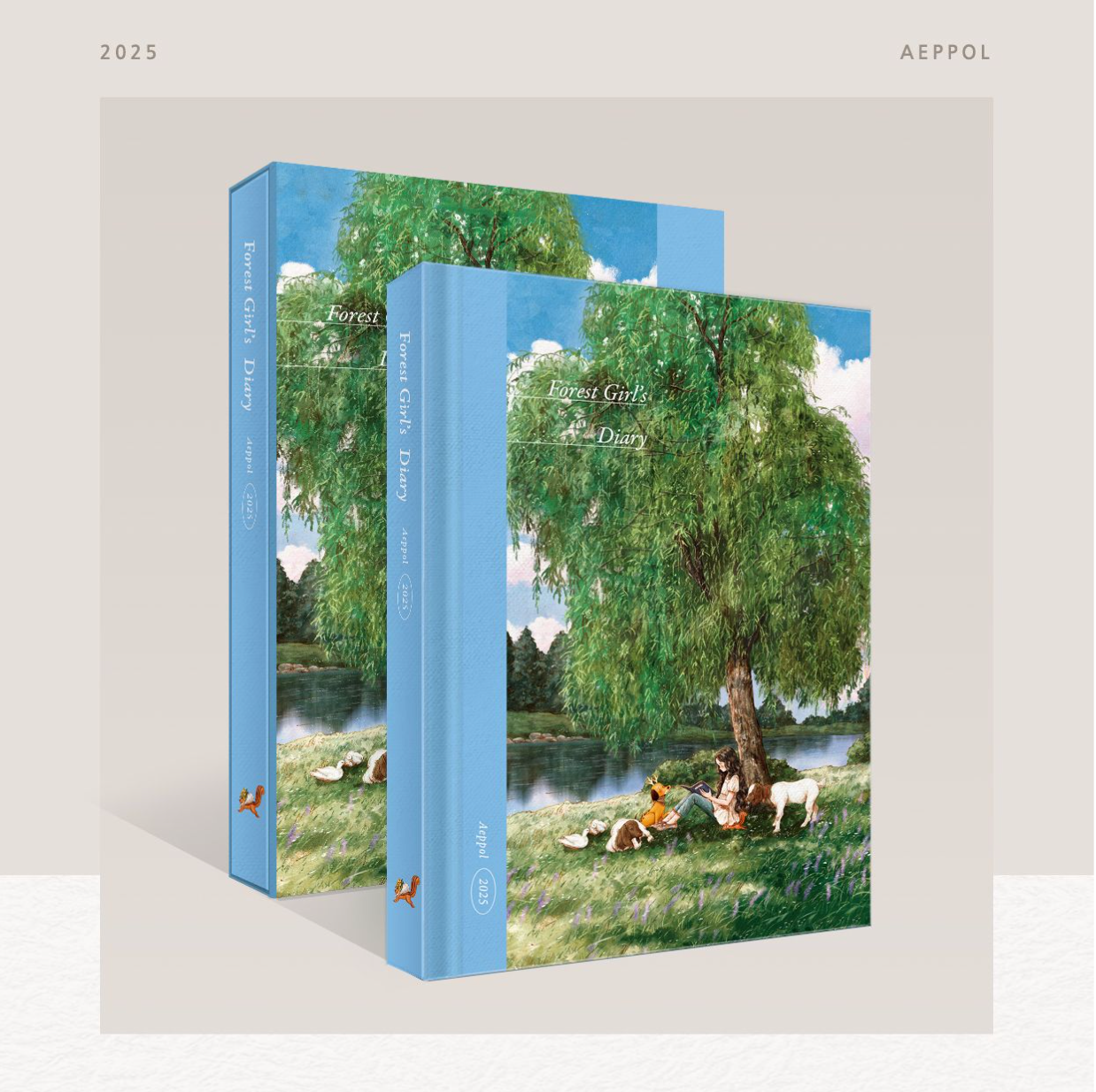 [closed][pre-order][tumblbug] 2025 AEPPOL Forest Girl Diary : Planner ...