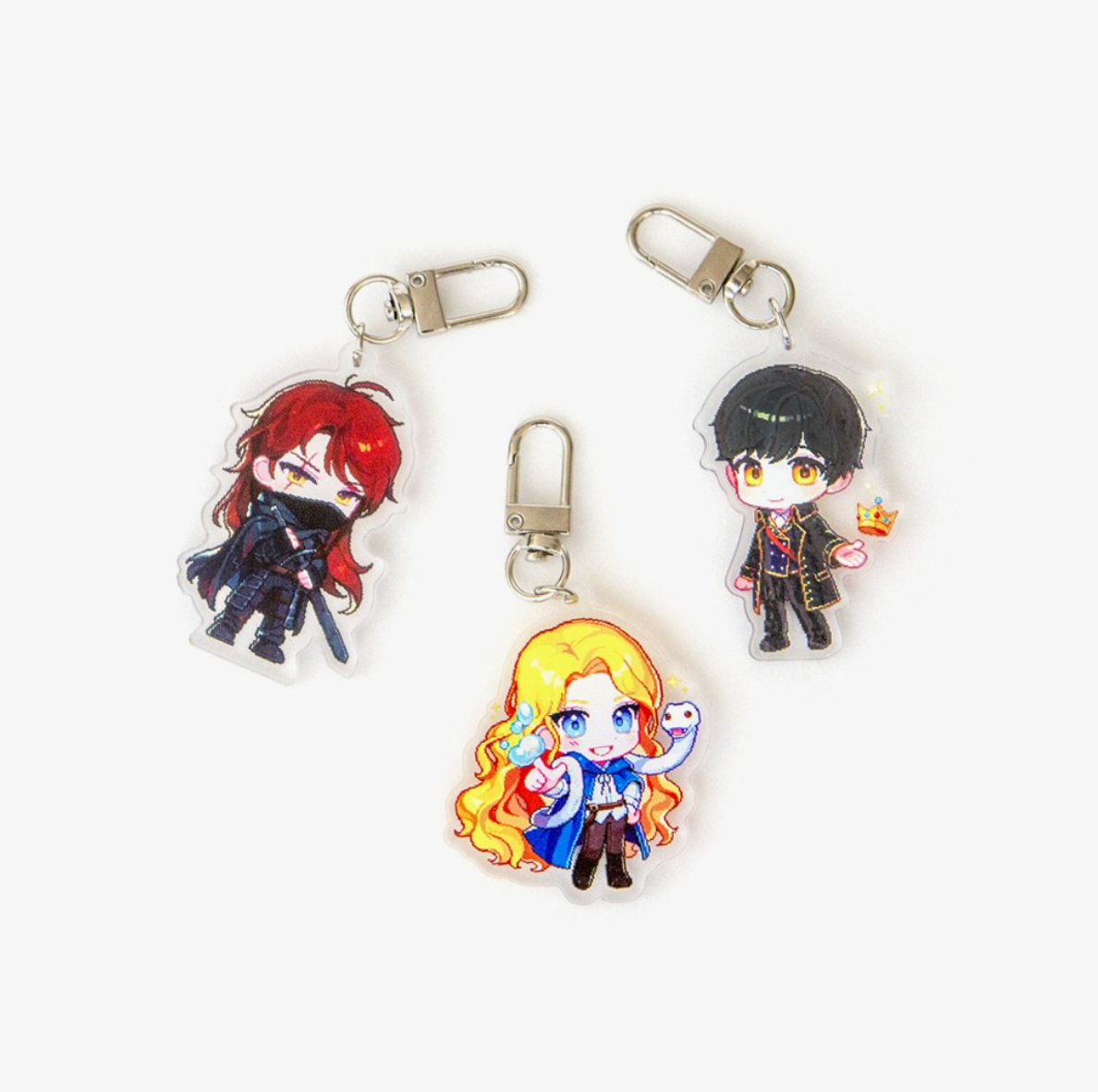 The Golden-Haired Summoner Acrylic Keyring – nemo it store