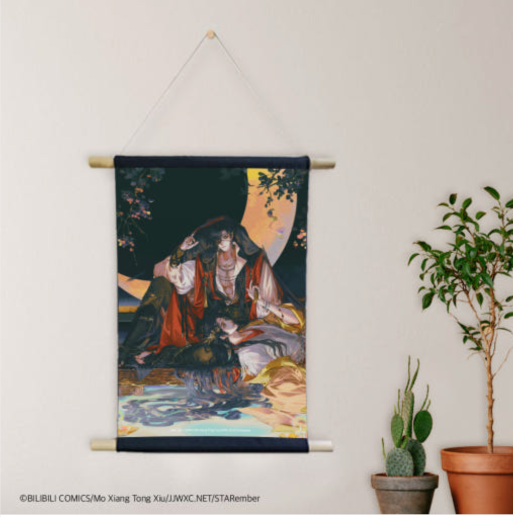 [collaboration cafe] Heaven Official's Blessing TGCF : Fabric Poster ...