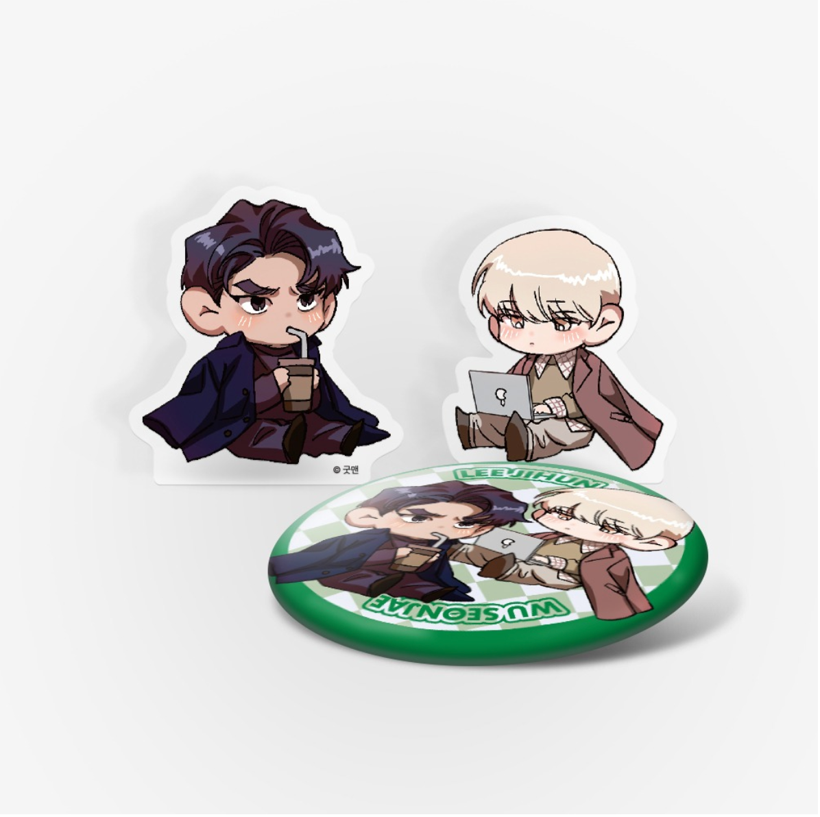 [MINI TOWN] Dogma : Blindness : Acrylic Block, Can Badge – nemo it store