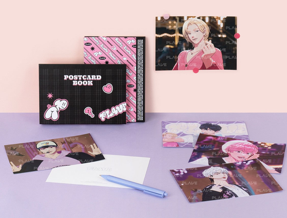 [pre-order][collaboration cafe] PLAVE : postcard book – nemo it store