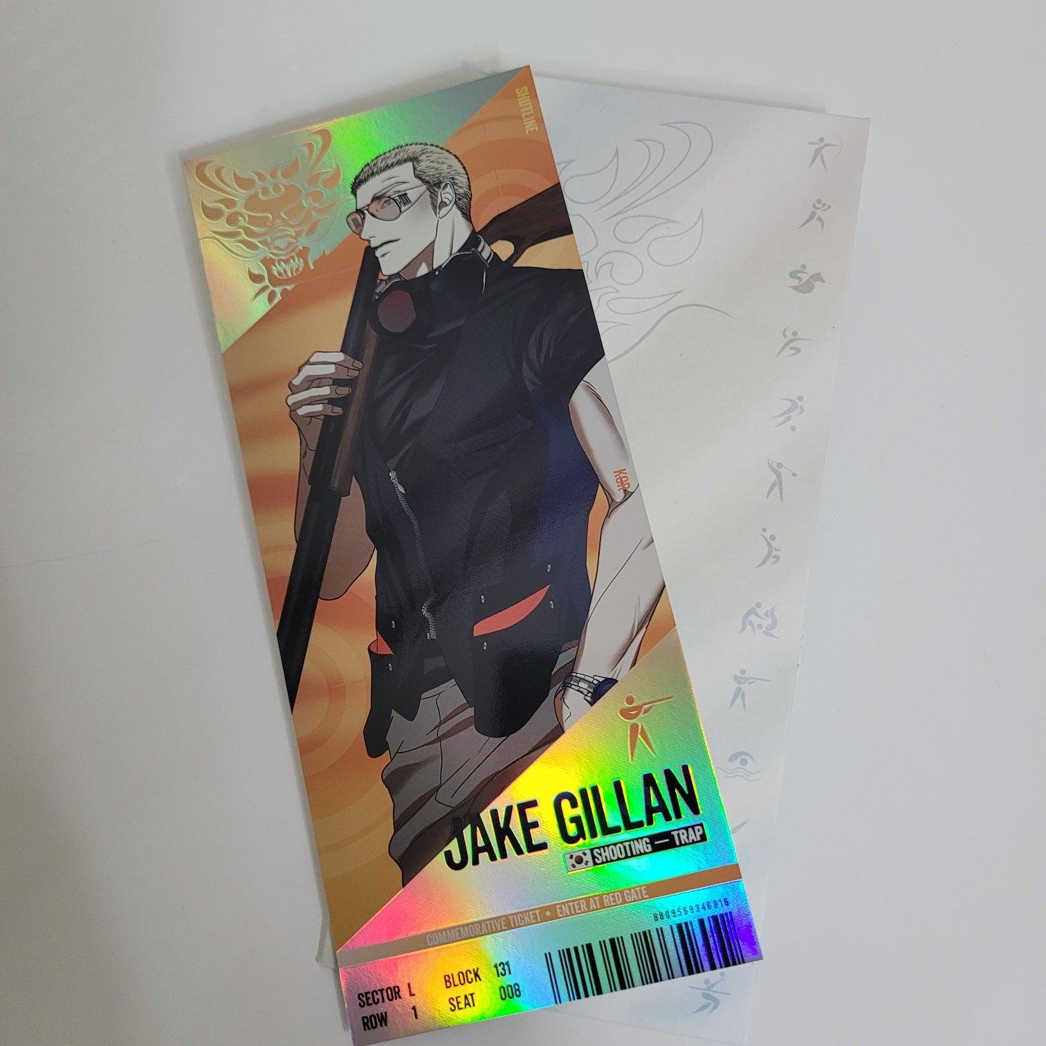 [NEMO MARKET] Team Lezhin : Match Ticket ver.1 JAKE GILLAN – nemo it store