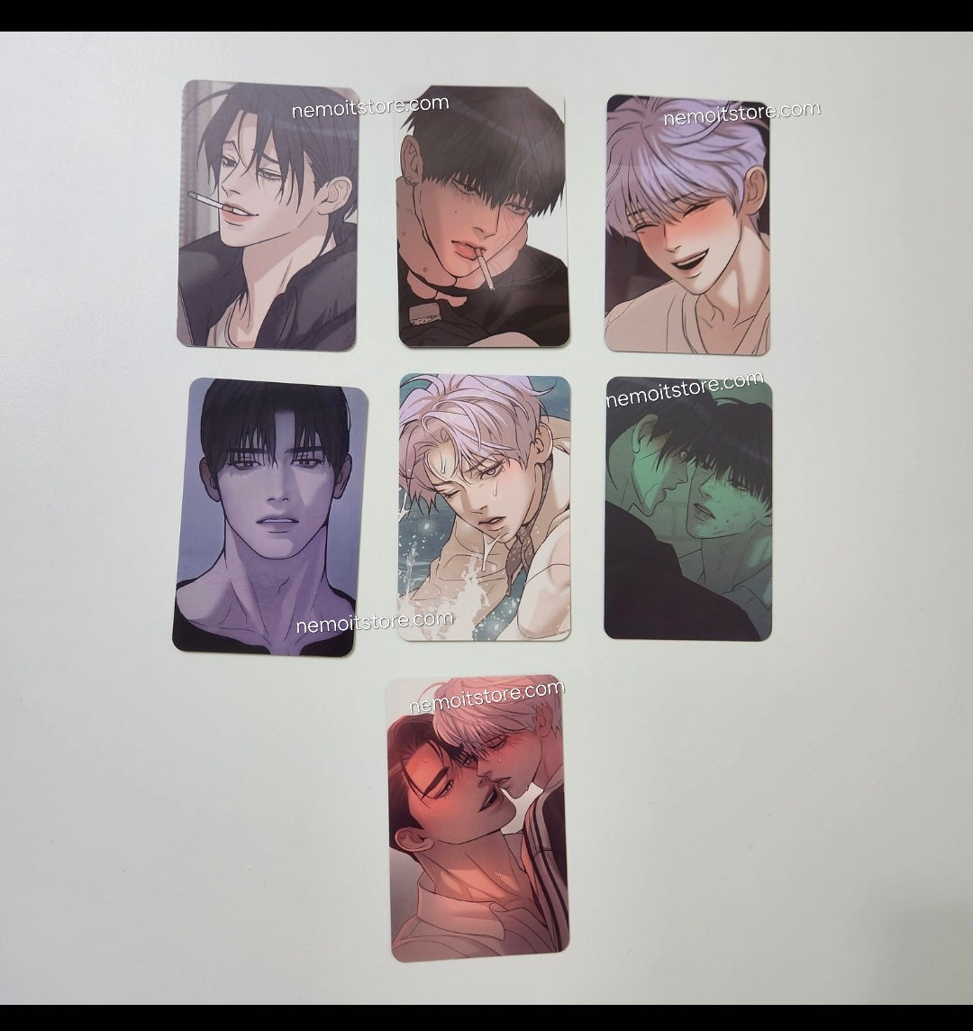 [NEMO MARKET][LEBOM CAFE] Pearl Boy : 7 Photocards – nemo it store