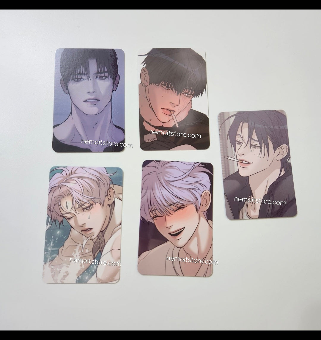 [NEMO MARKET][LEBOM CAFE] Pearl Boy : 5 Photocards – nemo it store