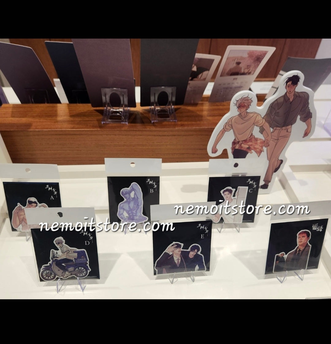 [Pre-order][LEBOM CAFE] Pearl Boy : LEBOM Sticker – nemo it store