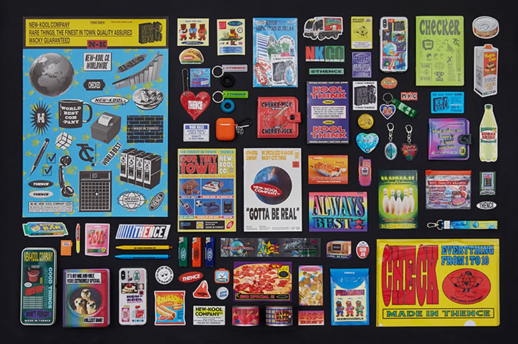 THENCE Vintage Sticker_Teddy Bear Ver.3, Thence Sticker set (6 Sheets ...