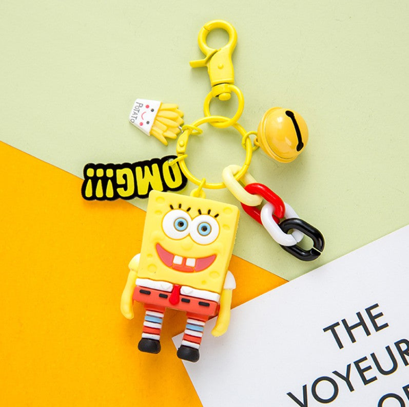 Sponge Bob SquarePants Airpods Keyring, Key Chain gifts – nemo it store