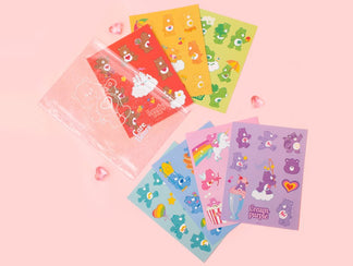 Care Bears Removable Stickers 7 types, Decal, Planner Deco Sticker – nemo it store