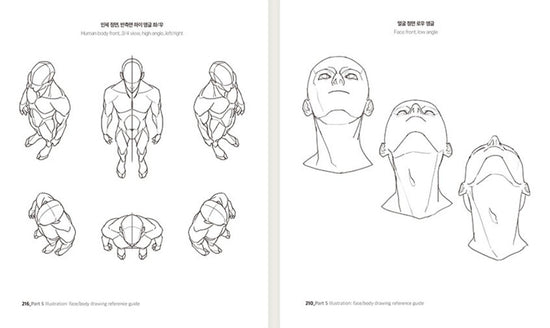 Point Character Drawing Vol.2 by Taco(2 books) - How to Draw body and ...
